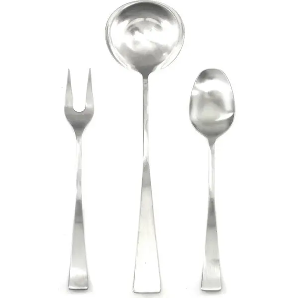 MEPRA Italia Serving Set3 Pieces - Ice Silver