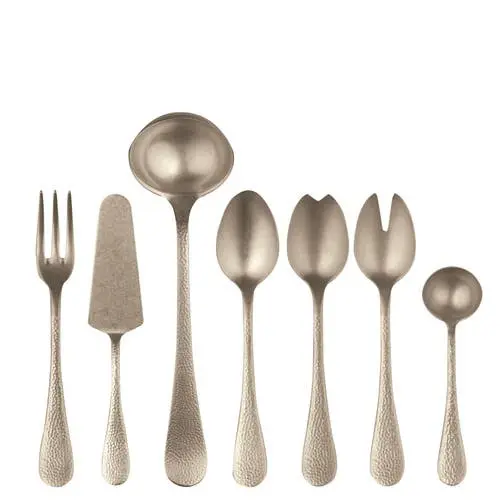 MEPRA Epoque Serving Set7 Pieces - Pewter Champagne