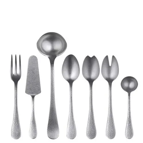 MEPRA Epoque Serving Set7 Pieces - Pewter Silver