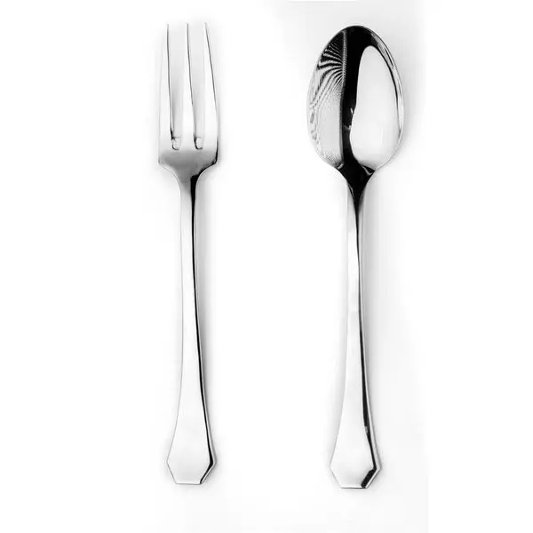 MEPRA Moretto Serving Set2 Pieces - Silver