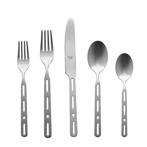 MEPRA Officina Flatware Set5 Pieces - Pewter