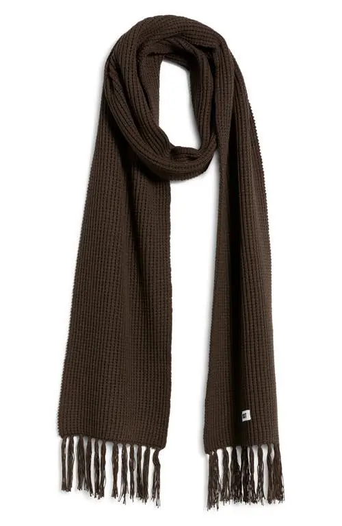 KROST Brioche Knit Scarf - Demitasse
