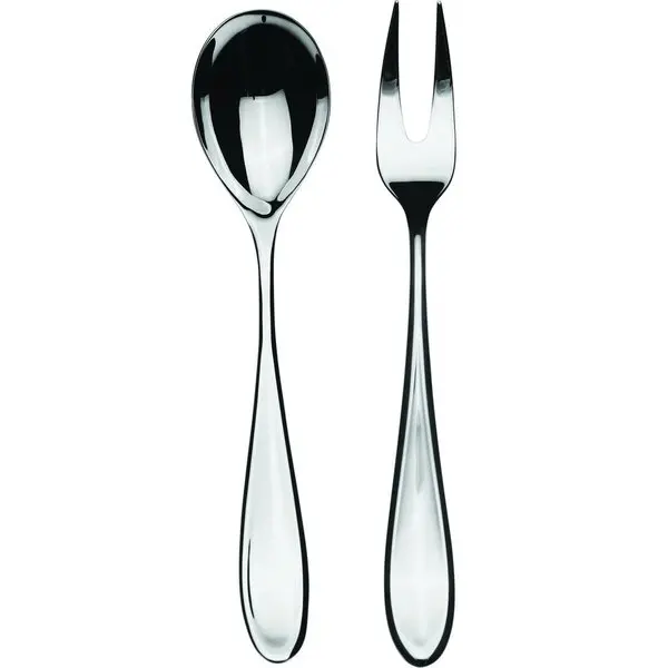MEPRA Forma Serving Set2 Pieces - Silver