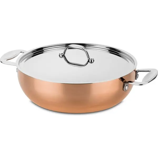 MEPRA Toscana Frying Pan With 2 Handles - Copper