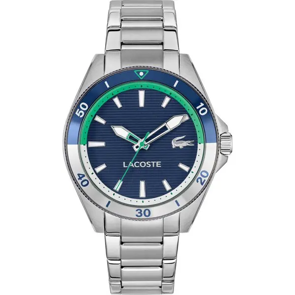 Lacoste Mainsail Bracelet Watch - Silver