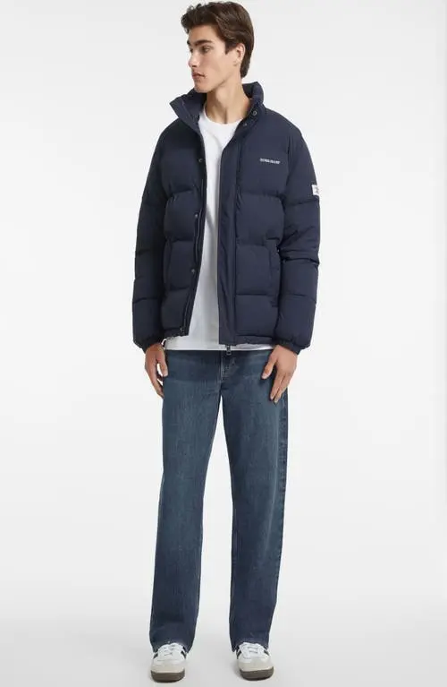 Guess Quilted Puffer Jacket - Navy