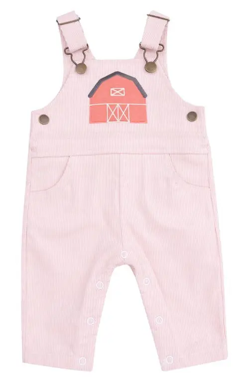 ANGEL DEAR Little Farm Corduroy Overalls - Pink