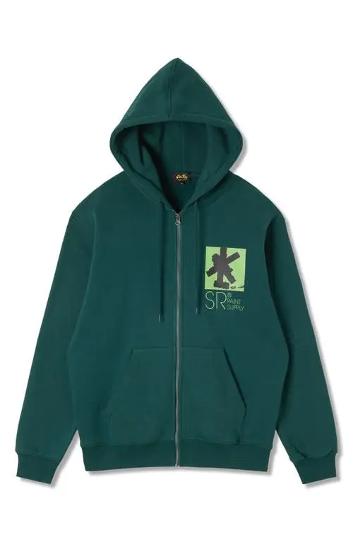 STAN RAY Brush Squares Zip Hoodie