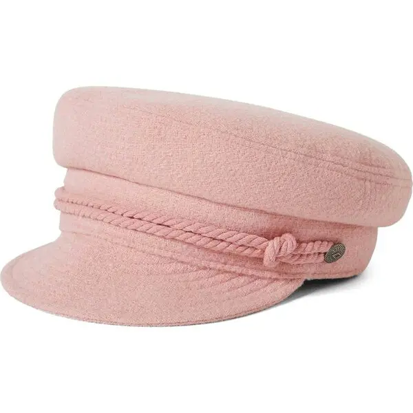 Brixton Kayla Bouclé Cap - Soft Pink Boucle