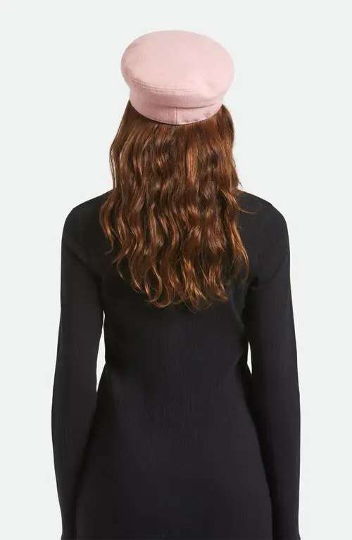 Brixton Kayla Bouclé Cap - Soft Pink Boucle
