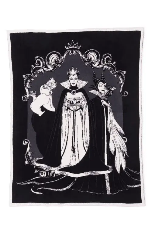 Barefoot Dreams X Disney Villains Cozychic® Throw - Black Multi