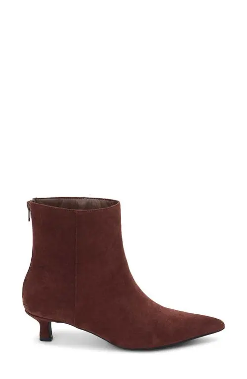 Matisse Genesis Kitten Heel Bootie - Choco