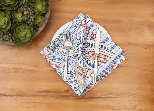 C&F HOME Payton Paisley Napkin
