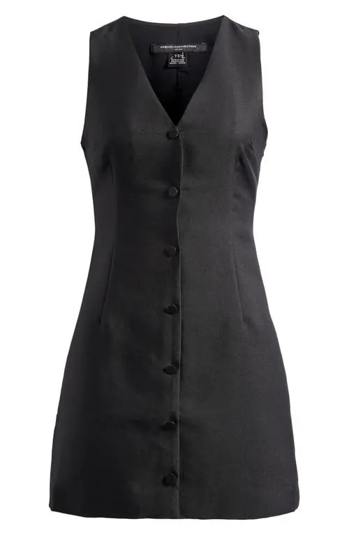 French Connection Taffeta Sleeveless Mini Dress