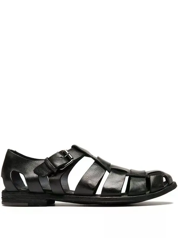 Officine Creative Woven Buckle Sandals