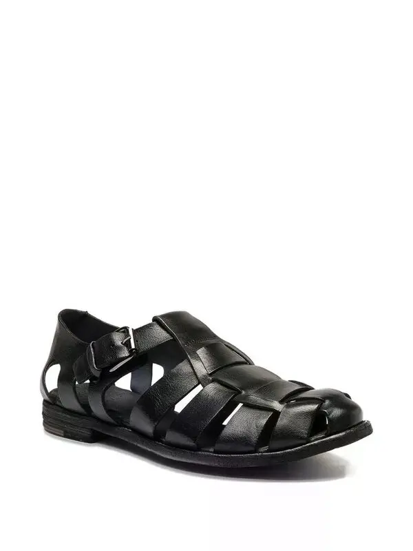 Officine Creative Woven Buckle Sandals