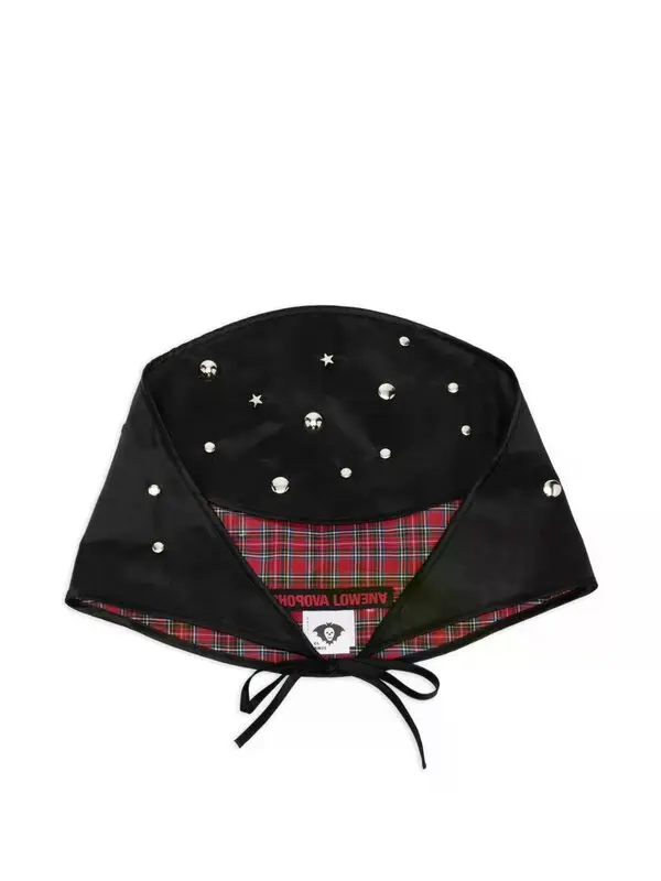 CHOPOVA LOWENA Studded Rain Hat - Black