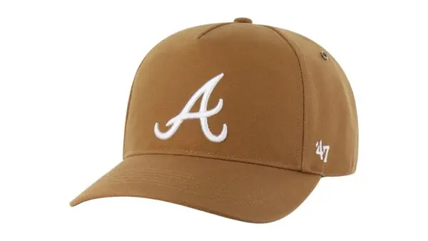 '47 X Carhartt Mlb Atlanta Braves Hitch Cap - Brown