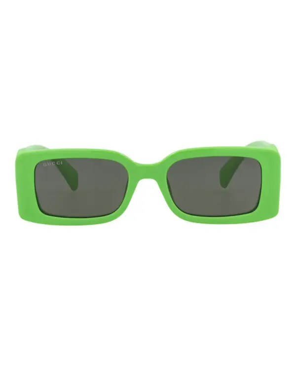 Gucci Square Frame Sunglasses - Green Green Grey (gg1325s/30013843/009)