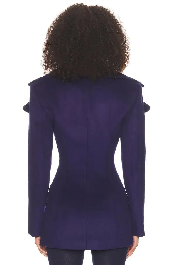 HELSA The Dramatic Collar Pea Coat