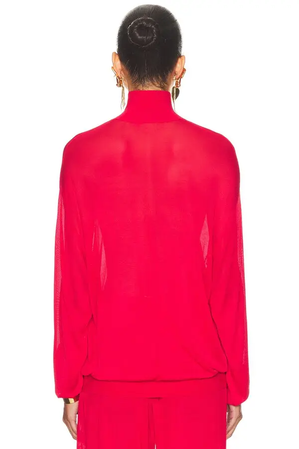 HELSA Madeira Turtleneck - Red