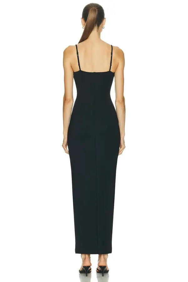 SKIMS Smooth Lounge Skimpy Scoop Neck Dress
