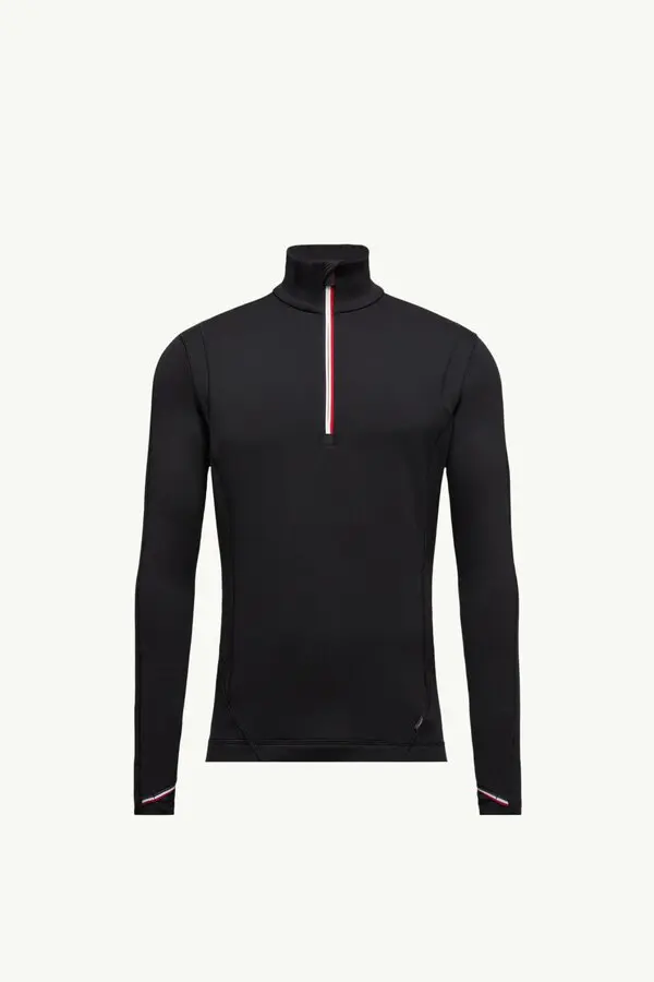 Moncler Polartec® Power Grid™ Half-zip Sweatshirt - Black
