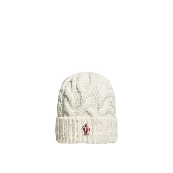 Moncler Wool Beanie - White