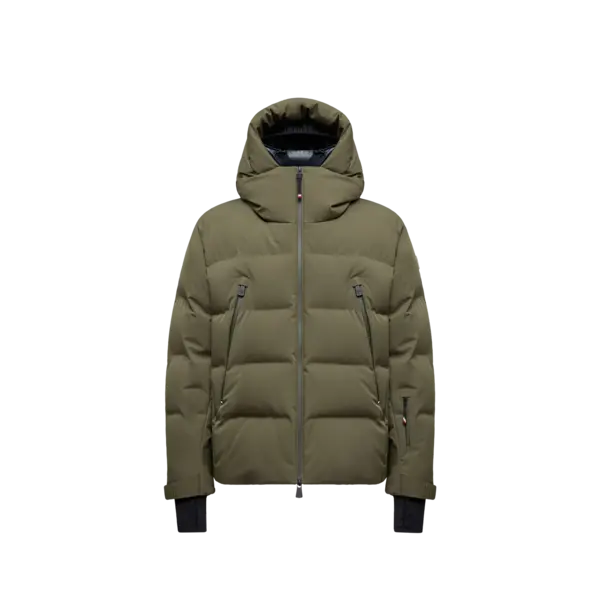 Moncler Fellberg Hooded Insulated Ski Jacket - Green