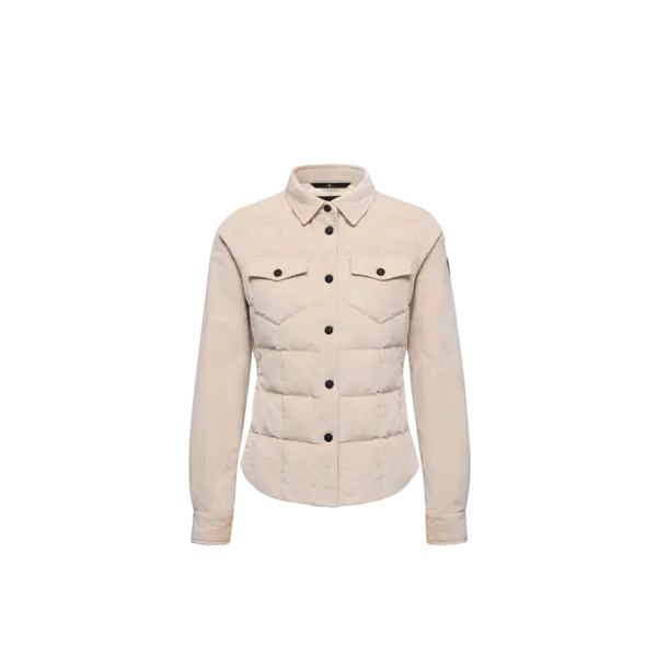 Moncler Nangy Down Shacket - White