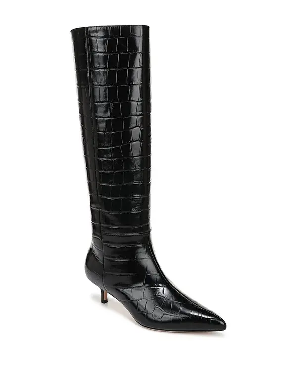 Veronica Beard Lisa 45 Tall Boots - Black