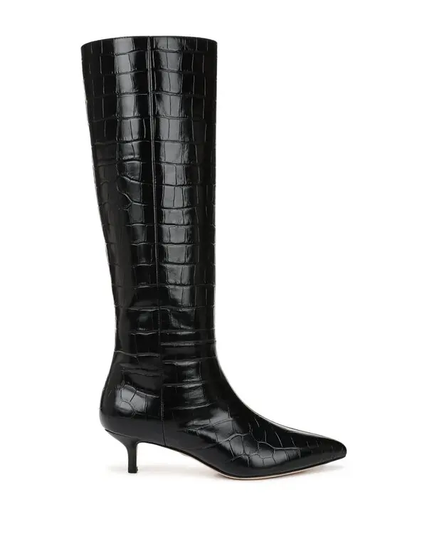 Veronica Beard Lisa 45 Tall Boots - Black