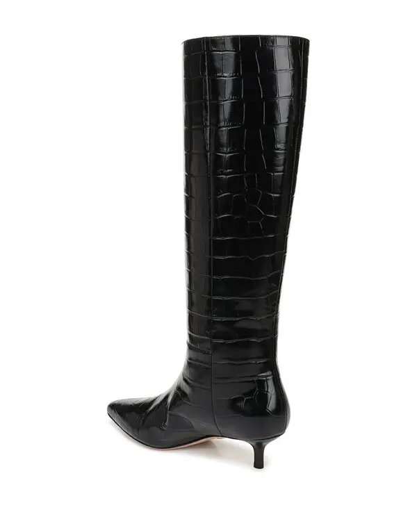 Veronica Beard Lisa 45 Tall Boots - Black