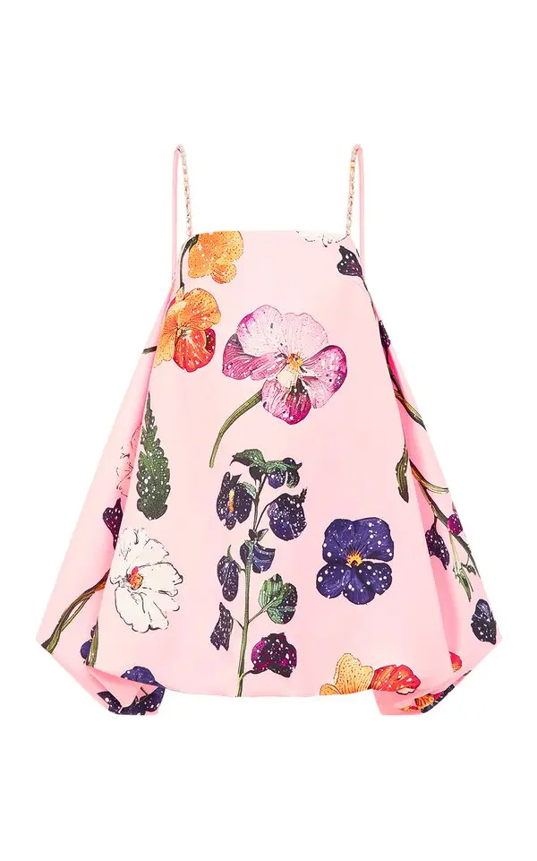 LEO LIN Patsy Embellished Mini Dress - Floral