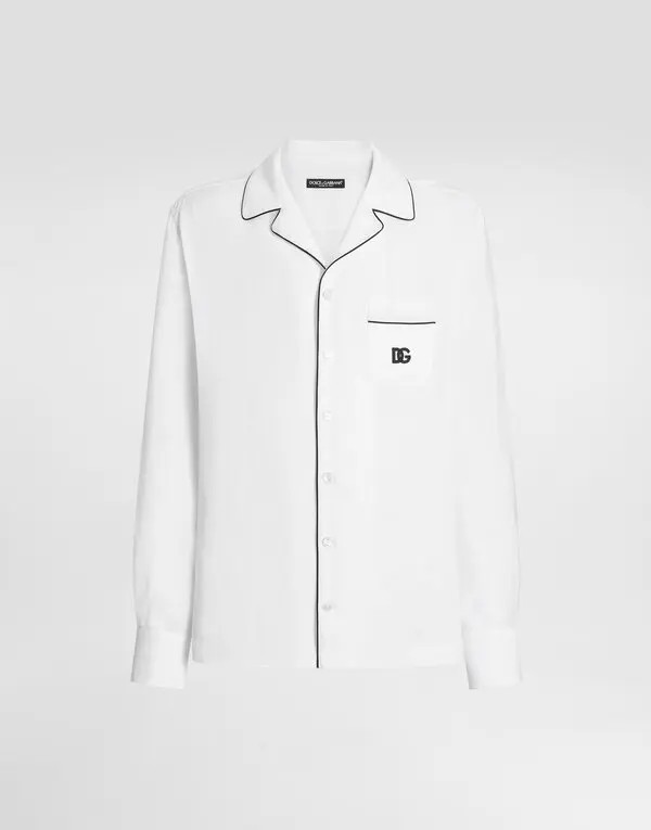 Dolce & Gabbana Linen Vanity Shirt