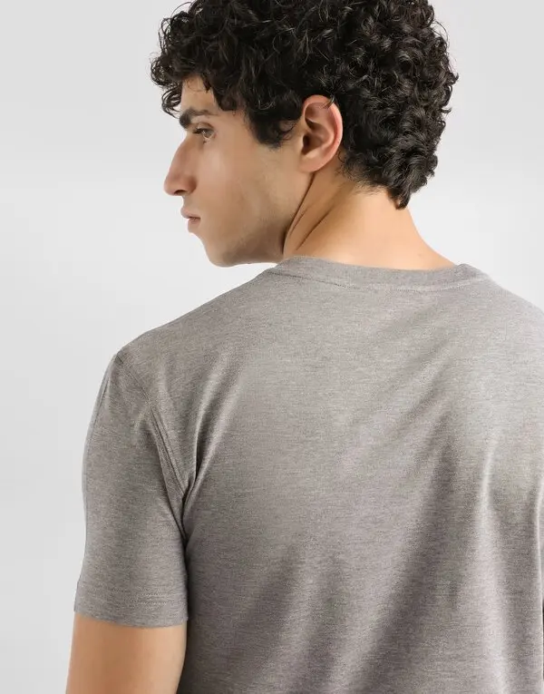 Dolce & Gabbana Cotton T-shirt With Print - Grey