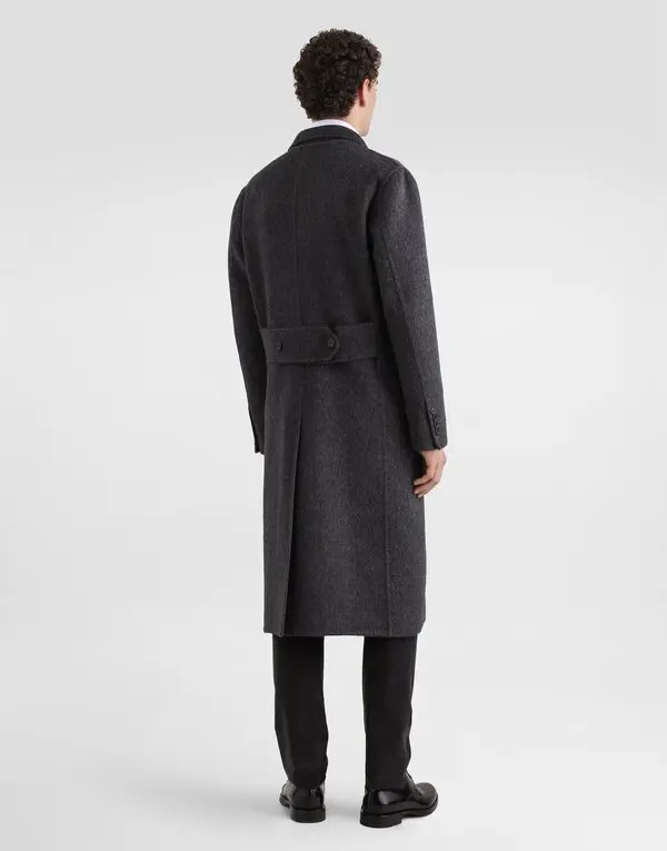 Dolce & Gabbana Double-breasted Wool And Cashmere Coat