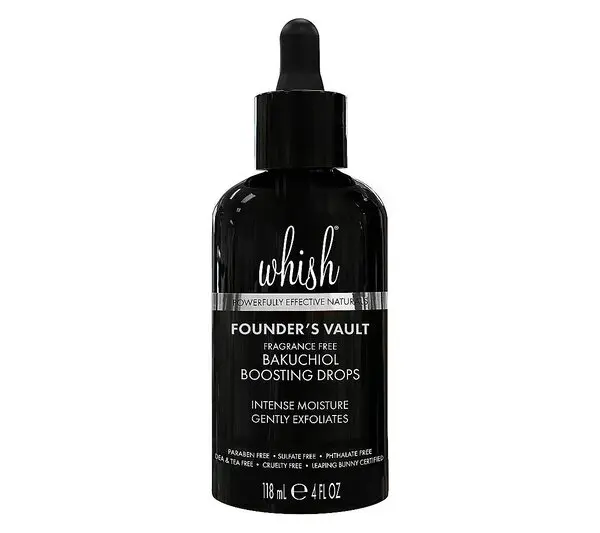 Whish Founders Vault Bakuchiol Boosting Drops 4oz