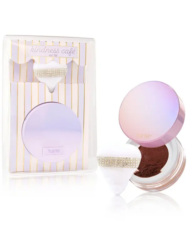 TARTE Limited-edition Creaseless Setting Powder - Dark Brown