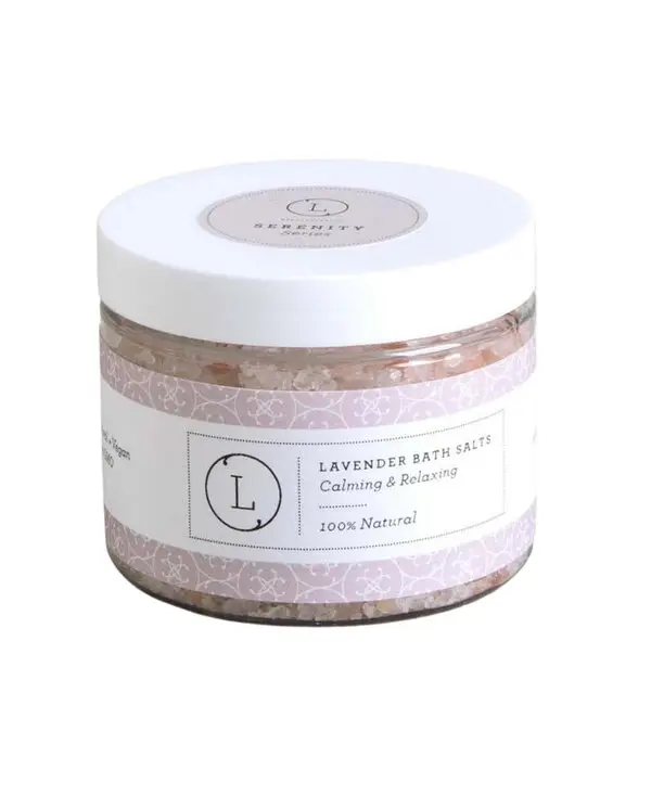 LIZUSH Natural Bath Salt Soak - Lavender