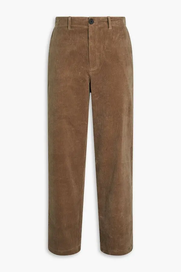 FRAME Tapered Corduroy Pants - Light Brown