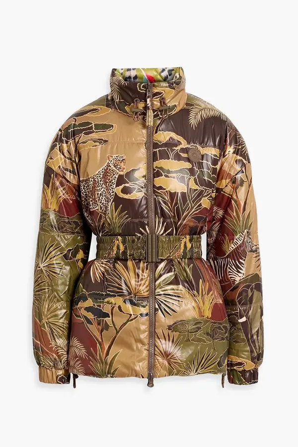 Farm Rio Reversible Printed Quilted Shell Jacket