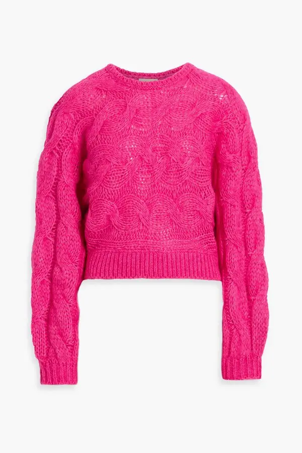 Farm Rio Cable-knit Sweater