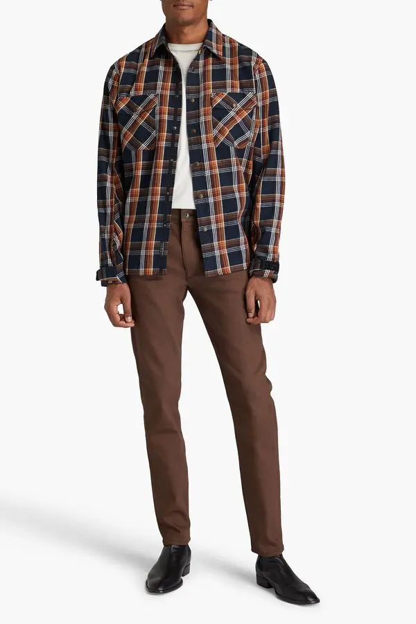 Rag & Bone Jack Checked Cottonflannel Shirt