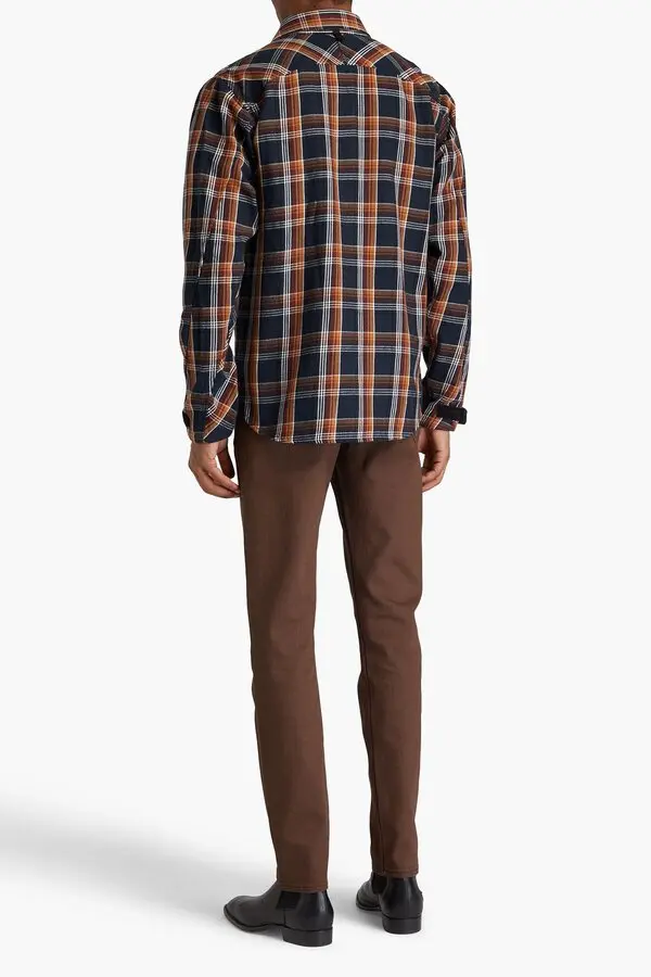 Rag & Bone Jack Checked Cottonflannel Shirt