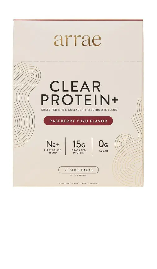 ARRAE Clear Protein+ Grass-fed Protein & Electrolyte Blend