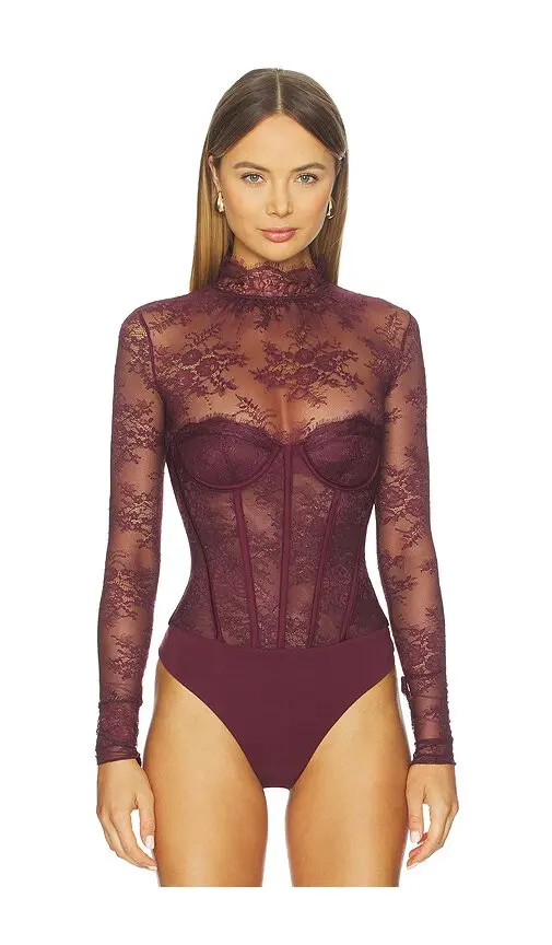 Retrofete Valentina Bodysuit - Port
