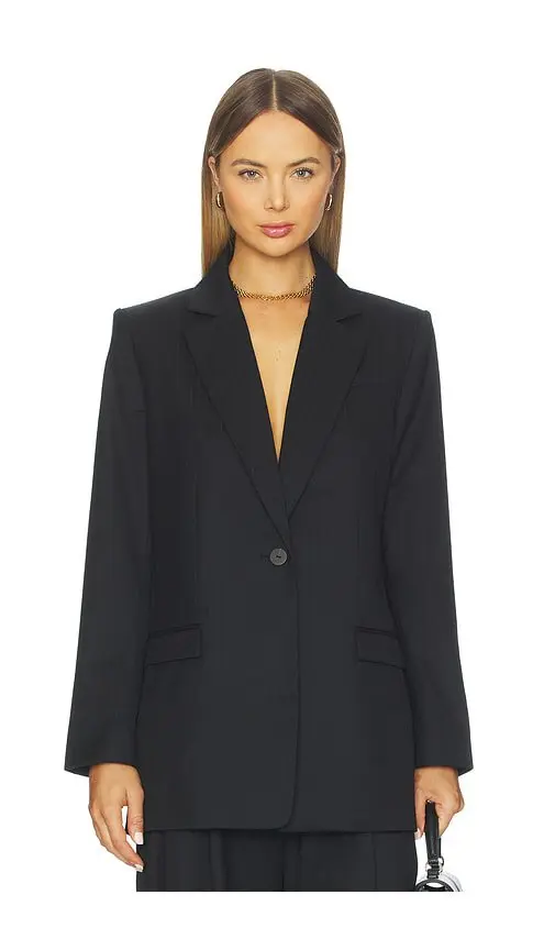 ST. AGNI Split Back Blazer