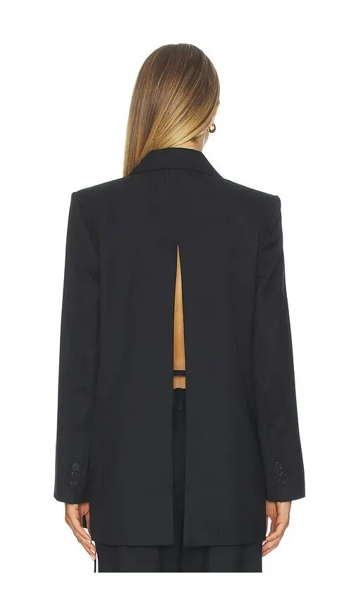 ST. AGNI Split Back Blazer