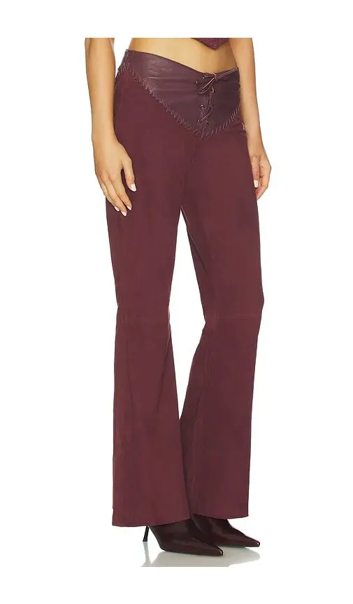 UNDERSTATED LEATHER Sonny Suede Pant